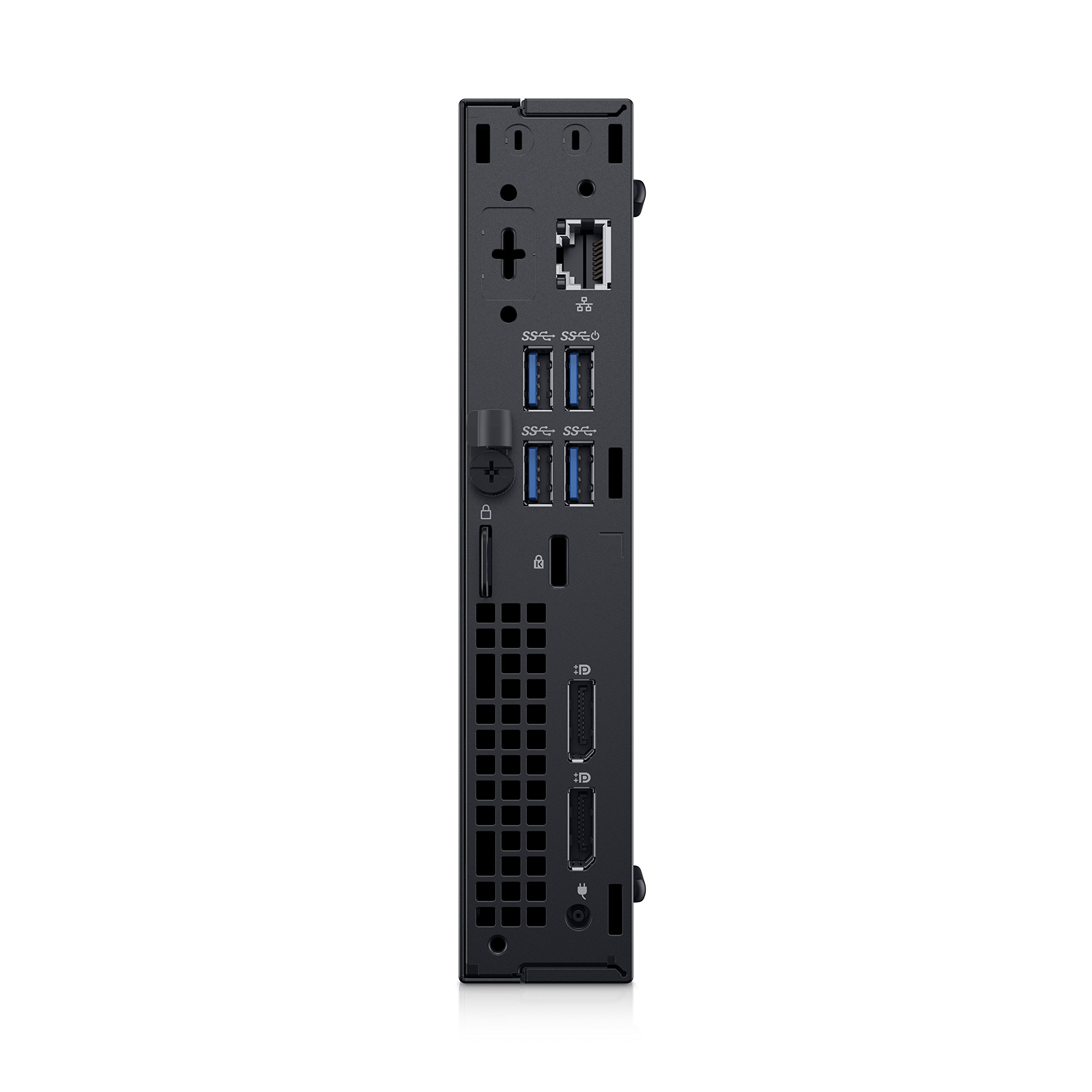 Dell OP7060MFFXP72Y OptiPlex 7060 Micro PC with Intel Core i5-8500T 2.1 GHz Hexa-core, 8GB RAM, 500GB HDD, Windows 10 Pro 64-bit