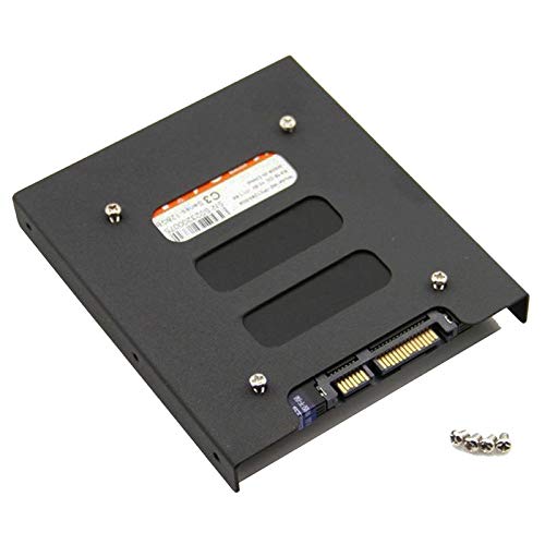 Useful 2.5 Inch SSD HDD to 3.5 Inch Metal Mounting Adapter Bracket Dock Screw Hard Drive Holder for PC Hard Drive Enclosure liuqiangmeiguo (Color : 1)