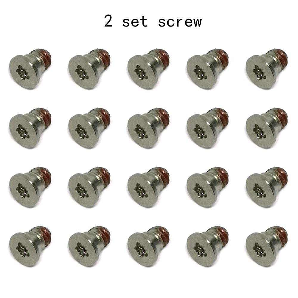 shinedisk 2 Sets Replacement Screws with Screwdriver for MacBook Pro 13 or 15 inch Retina Display A1398 A1425 A1502 2012 to 2015, Bottom Case Cover P5 Pentalobe Repair Tool Kit Laptop PC