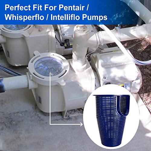 91110040 Pump Basket Replacement for Pentair Whisperflo Intelliflo Pumps, Filter Basket Compatible with IntelliFlo VF VS+SVRS I1 Variable Speed Pump, WhisperFlo Pump Skimmer, Replace 070387, B-199