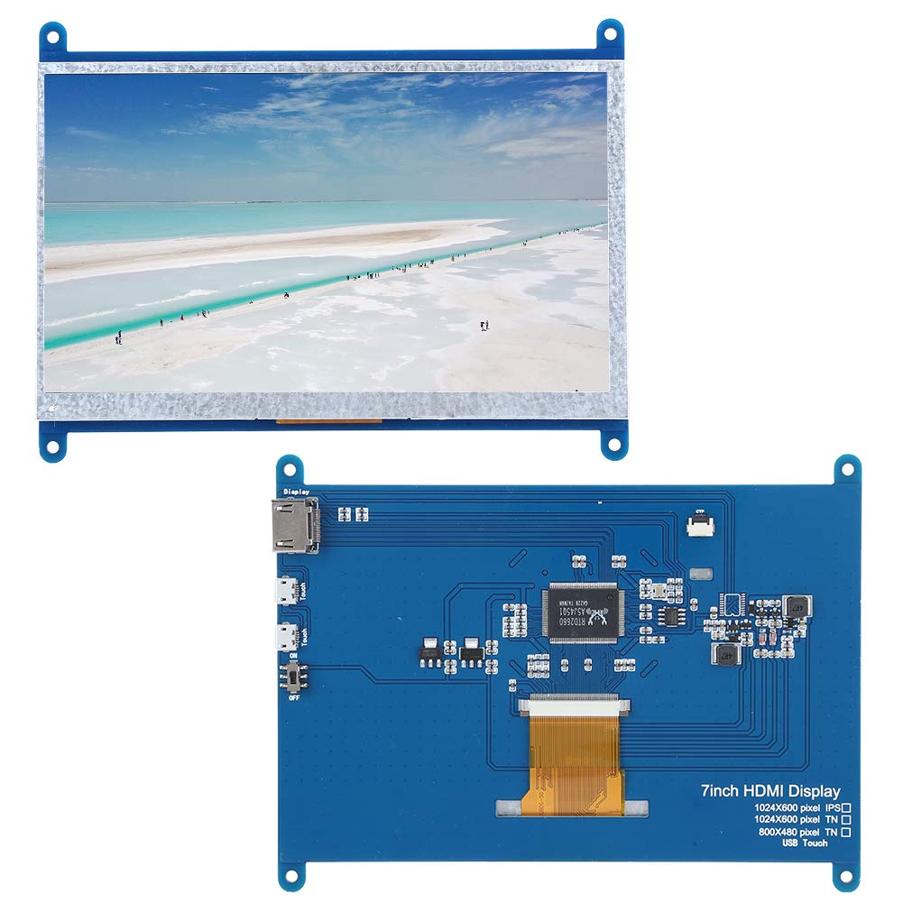 eboxer-1 Display Screen for Raspberry Pi, HD Display Screen, Strong and Durable for Computer Monitor