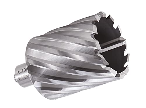 ACTOOL 2-1/16" Diameter × 2" Depth of Cut HSS ANNULAR Cutter with 3/4'' Weldon Shank