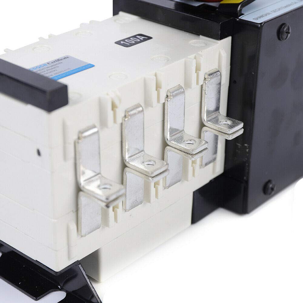 4P Dual Power Automatic Transfer Switch for Generator Changeover Switch 400V 100A (4P/100A)
