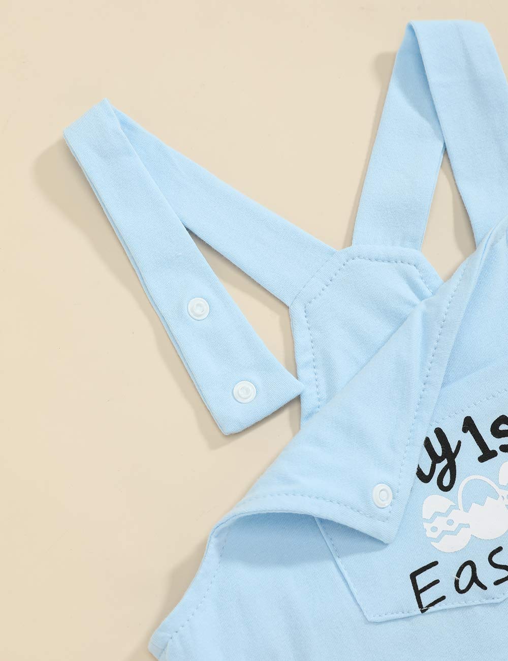 Xuuly Baby Boy Easter Outfit Cute Gentle Romper Top Overall Pant Sets My First Easter Baby Boy Outfit