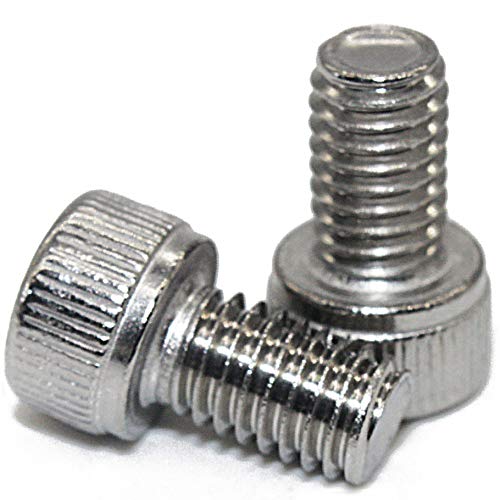 FullerKreg M5x8mm Stainless Steel Socket Head Cap Screws, Bright Finish(50 pcs)