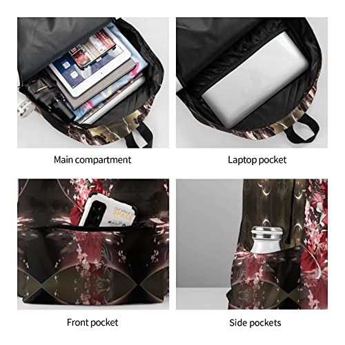 AGARES Anime Heaven Official'S Blessing Backpack Large Capacity Travel Backpacks Computer Bag Casual Daypack Laptop Backpacks For Men Women