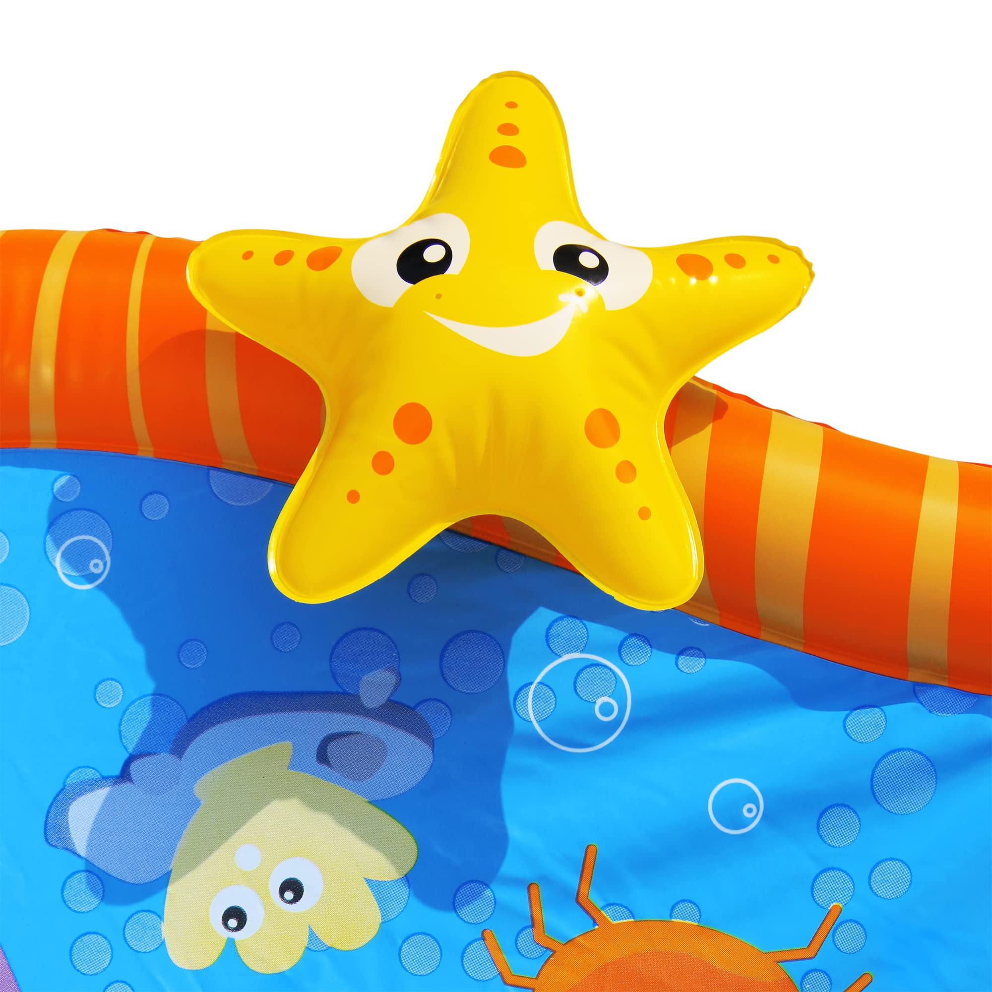 BANZAI 58 Inch Sprinkle Friends Play Mat, Watermat