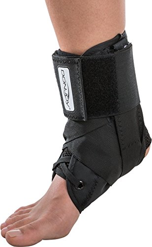 DonJoy Stabilizing Pro Ankle Support Brace, Black, Medium