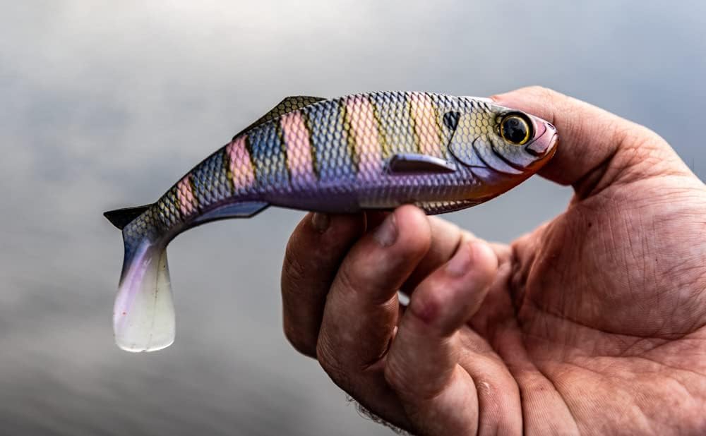 6th Sense Fishing - Sweep Swimbait - Bass Lure - Large Profile - Bone Pearl