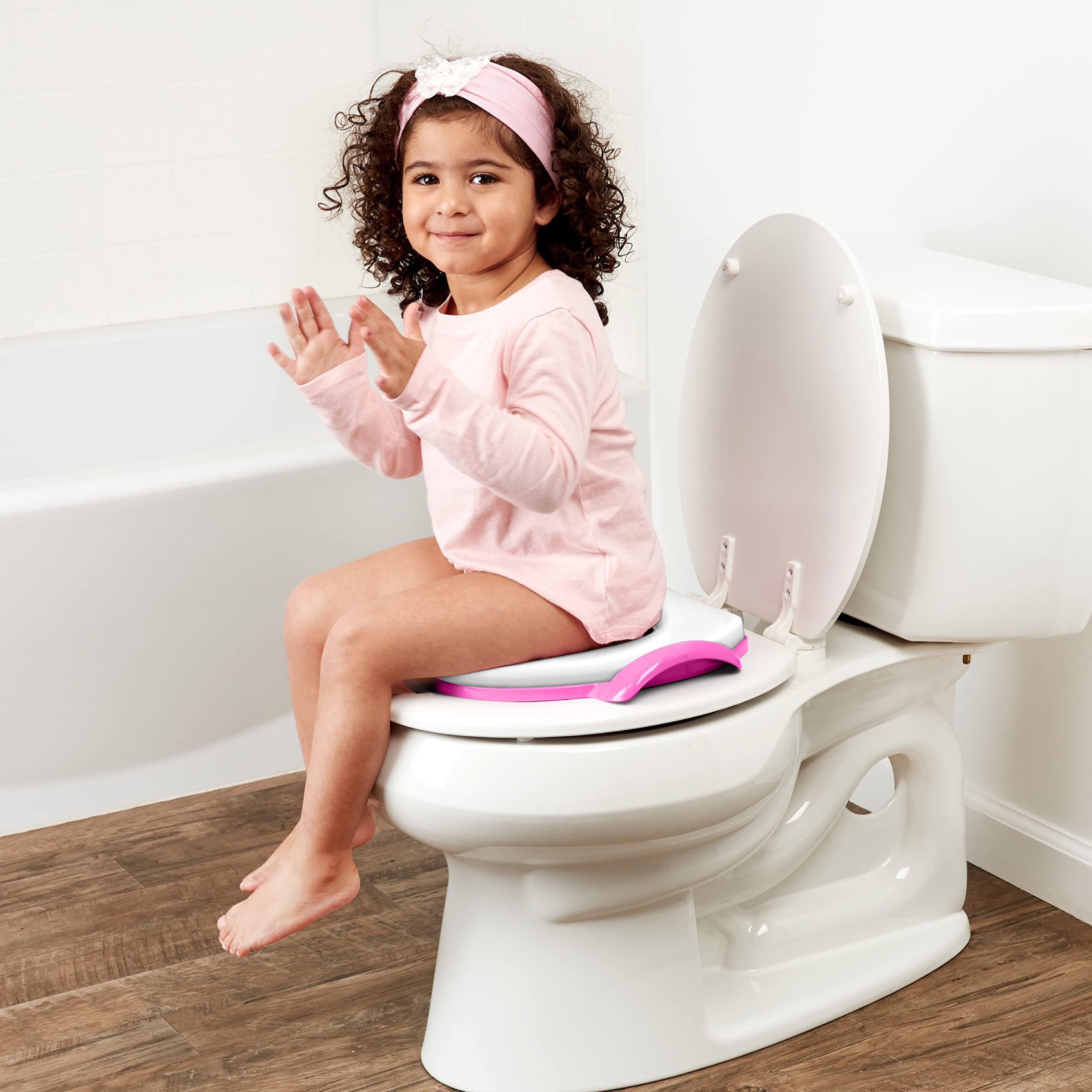 Disney Princess "Loving Life" Soft Potty Seat and Potty Training Seat - Soft Cushion, Baby Potty Training, Safe, Easy to Clean