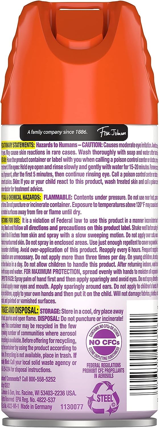 OFF! Family Care Picaridin Aerosol, 5 Ounce (Pack of 2)