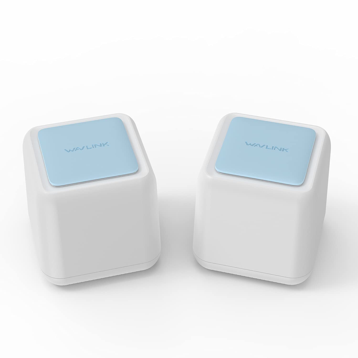 WAVLINK Mesh WiFi System up to 2,000-3,000 sq. ft. Whole Home Coverage WiFi Router/Extender Replacement, Dual-Band 2.4GHz+5Ghz, 4 x Internal Antennas, Support Touch Link Function, 2-Pack