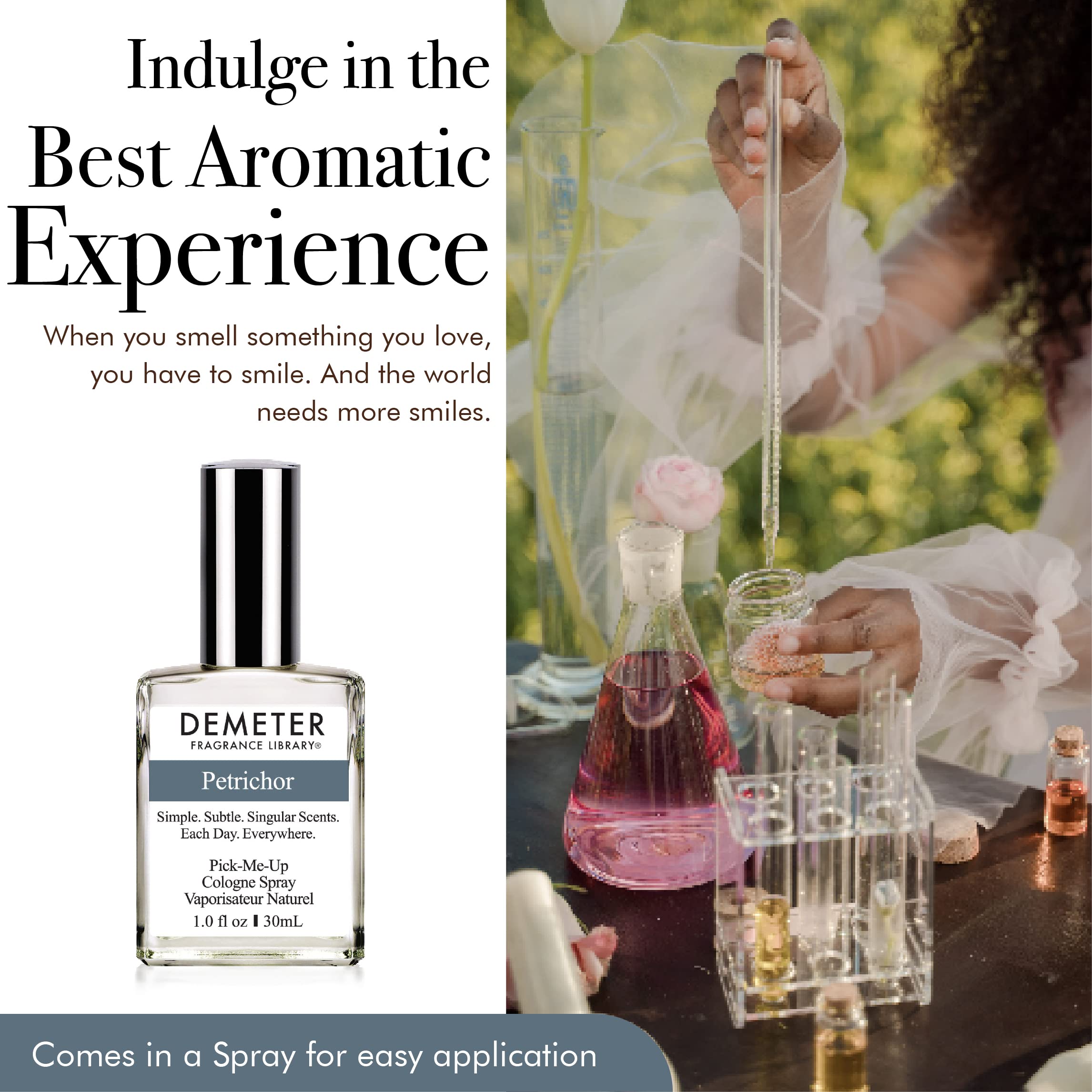 Demeter Petrichor Cologne Spray - 1 oz - Perfume for Women
