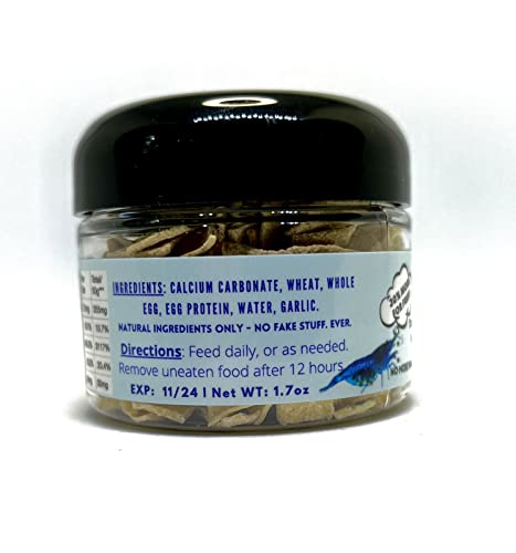 Calcium + Protein Tablets - Great for Picky Eaters - Snails, Shrimp, Bottom Dwelling Fish, Plecos, Crabs, and More!