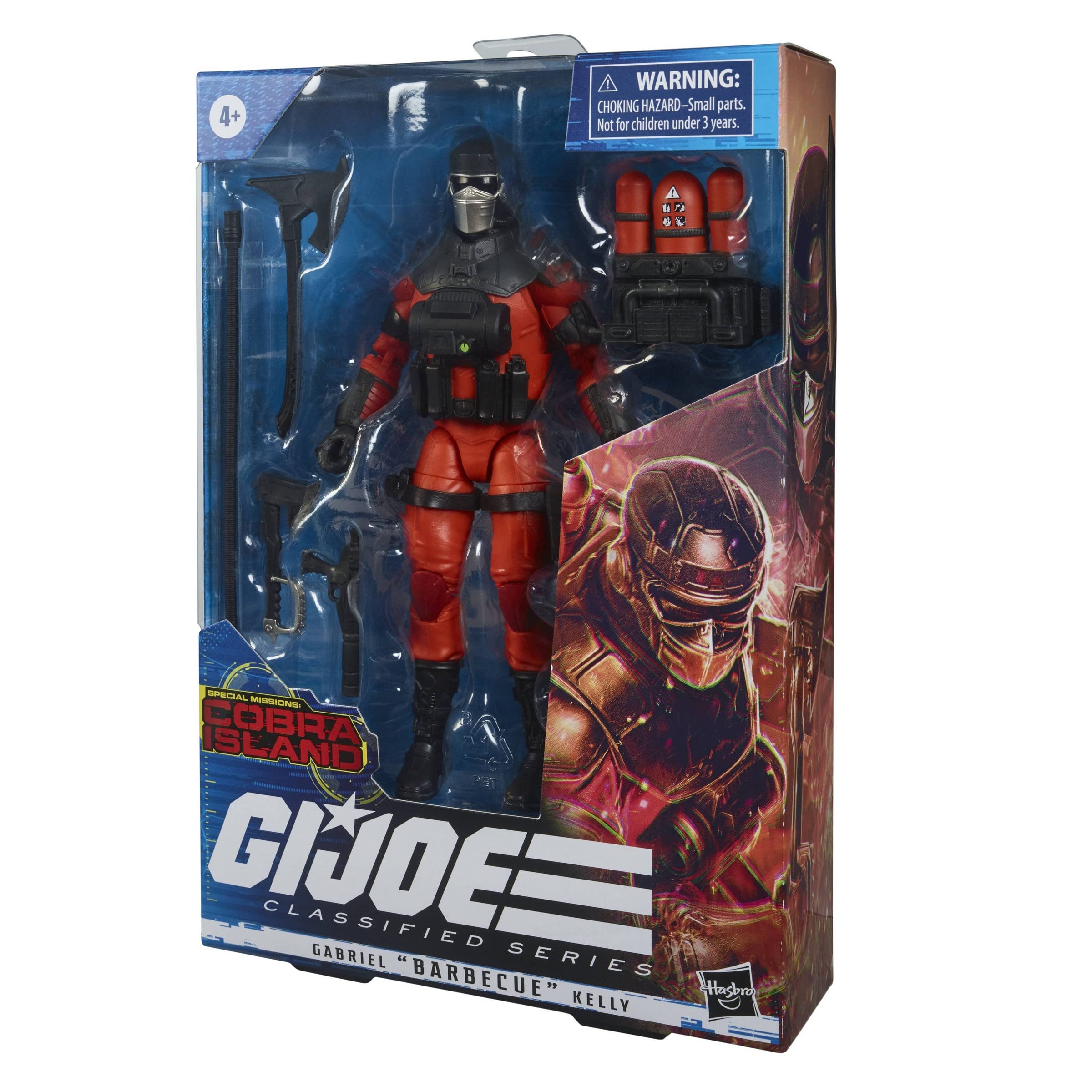 Barbecue Gabriel Kelly GI Joe Classified Series Cobra Island