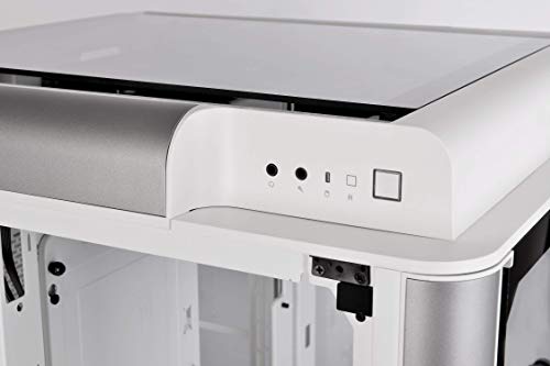Thermaltake Level 20 HT Snow Edition 4 Tempered Glass Type-C Fully Modular E-ATX Full Tower Computer Chassis with 2 140mm Top Fan Pre-Installed CA-1P6-00F6WN-00