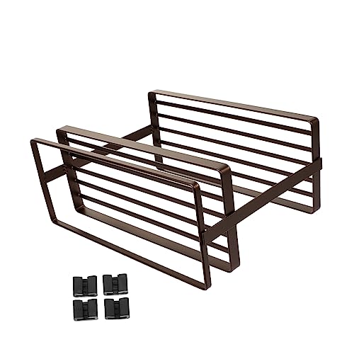Alipis kitchen spice rack stackable shelves condiment bottle shelf cupboard organizers and storage kitchen cabinet kitchen organizer countertop shelf fruit make up carbon steel