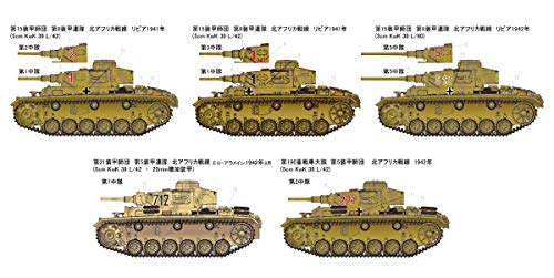Academy 1/35 German Tank III AUSF.J North Africa #13531 Hobby Model Kits