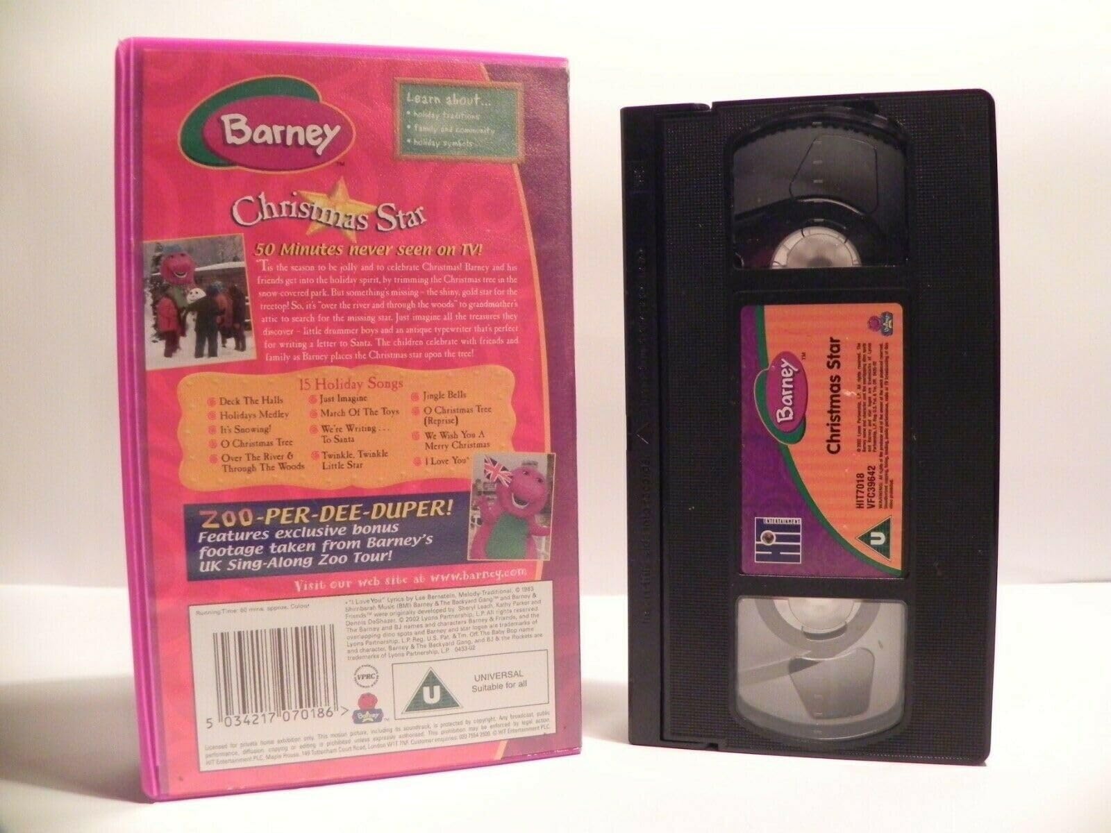 Barney - Christmas Star [VHS]