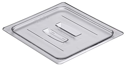Cambro 20CWCH135 CamwearÂź Food Pan Cover, 1/2 size, with handle Case of 6