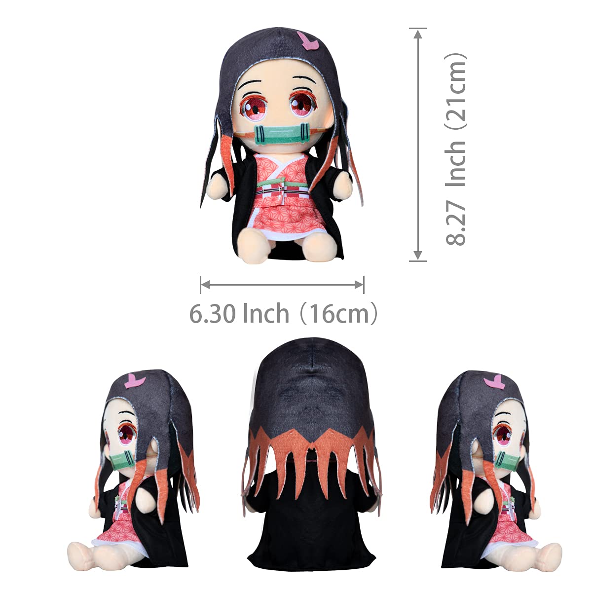 Anime Plush Toys,8"/21cm Cute Soft Stuffed Plushie Toys Home Decor Best Gift