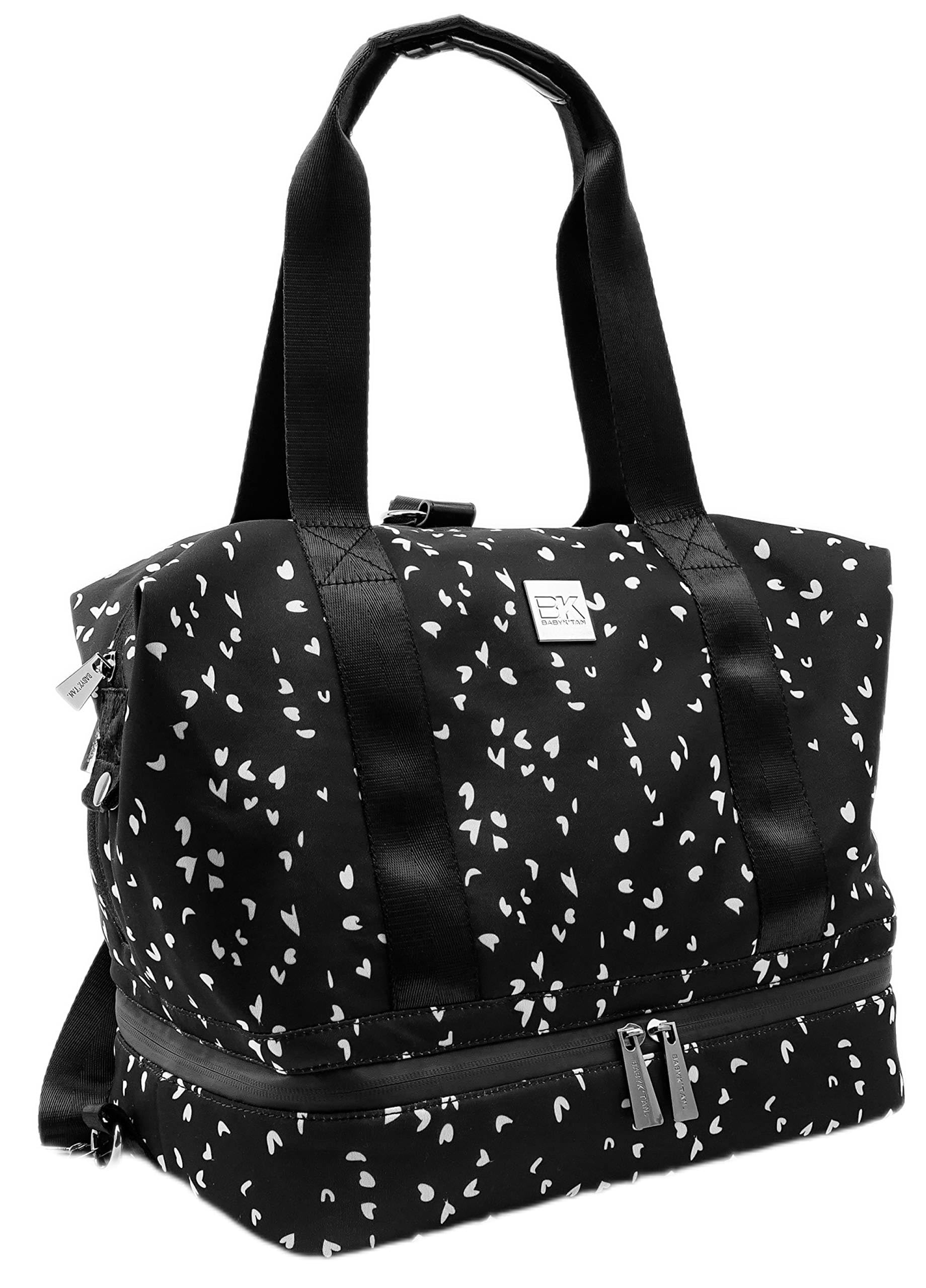 FINAL SALE - Baby K’tan Flex Diaper Bag - Sweetheart Black