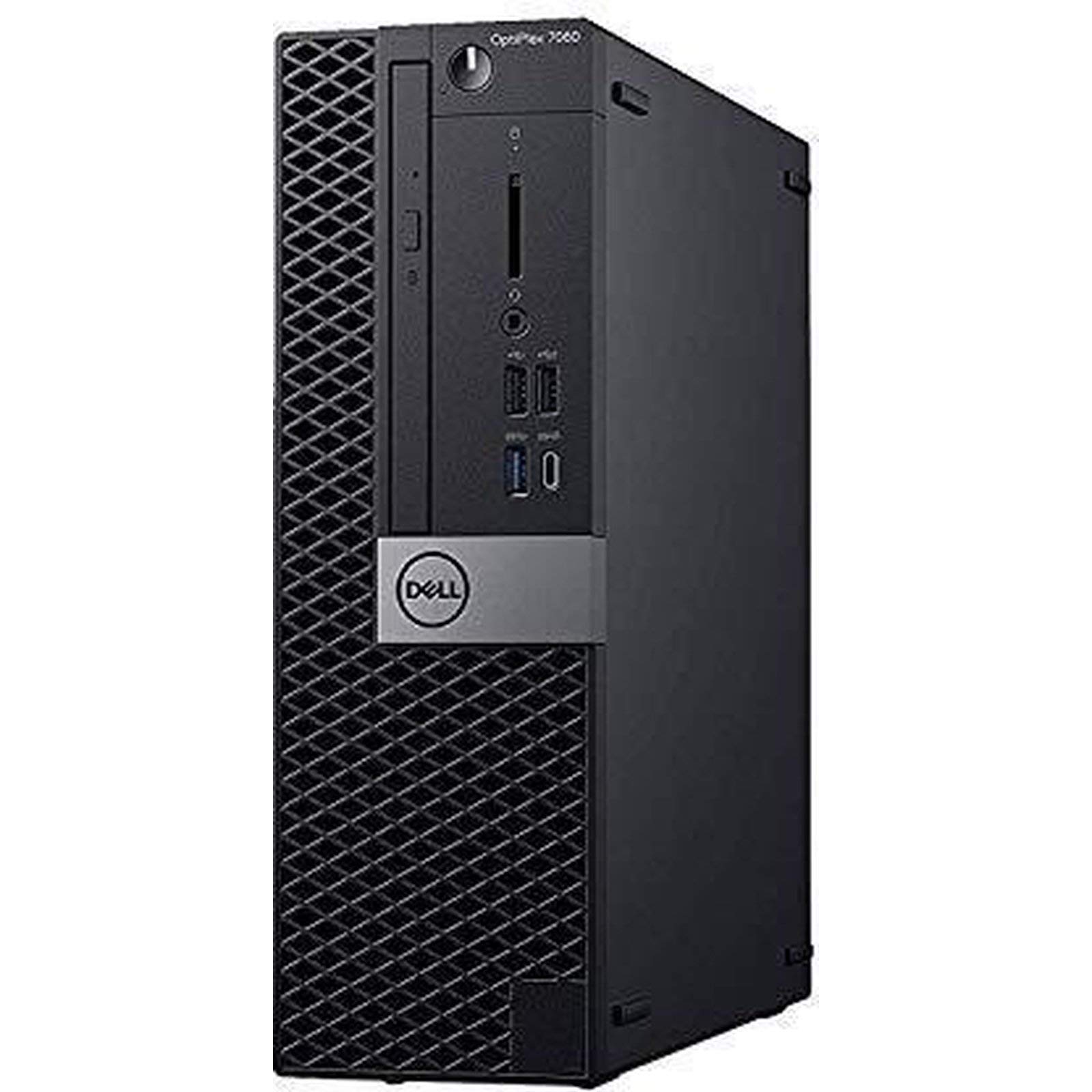 Dell OP7060SFFKHR7X OptiPlex 7060 SFF Desktop Computer with Intel Core i7-8700 3.2 GHz Hexa-core, 8GB RAM, 500GB HDD