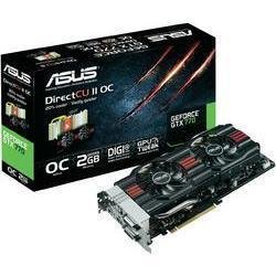 ASUS GTX770-DC2OC-2GD5 GeForce GTX770 2GB GDDR5 256-bit, DVI-I/DVI-D/ HDMI/DP PCI-Express 3.0 SLI ready Graphic Card OC-selected 1110MHz core
