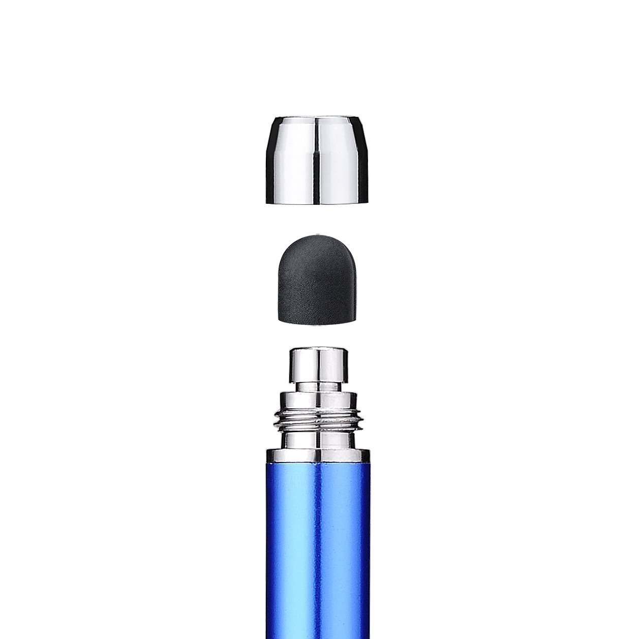Replacement Rubber Tips for CCIVV Slim Stylus Pens [0.24-inch Tip Series] (Pack of 24)