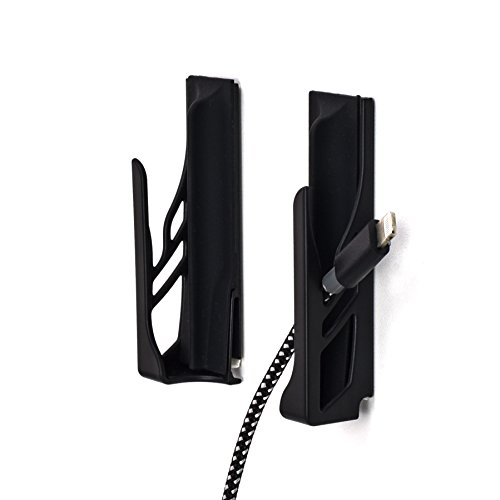 Dockem Koala Wall Mount 2.0 for iPhones, Samsungs & Most Phones: Damage-Free Universal Dock for iPhone 12, Pro, Pro Max, Mini; 11, Pro, Pro Max; SE 2, XS, Max, XR, X, 8, 8+, Galaxy S21s & More [Black]
