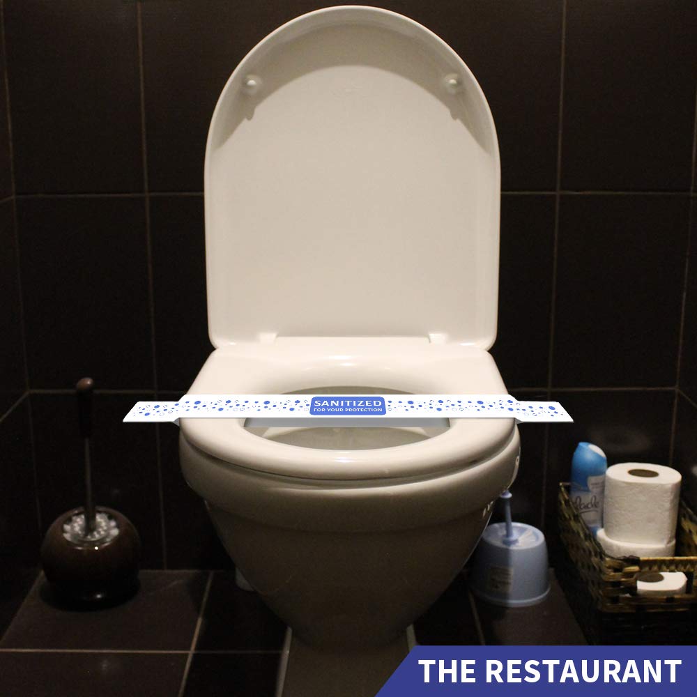 ESSENTIAL- Printed Toilet Seat Band 16-1/2" Wide X 1-1/2" Deepuse In Hotels and Motels (Case Of 500)