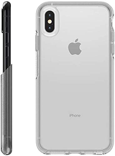 OtterBox Symmetry Clear Series Case for iPhone X & iPhone Xs with Alpha Glass Screen Protector Bundle - Eco-Friendly Packaging - Clear