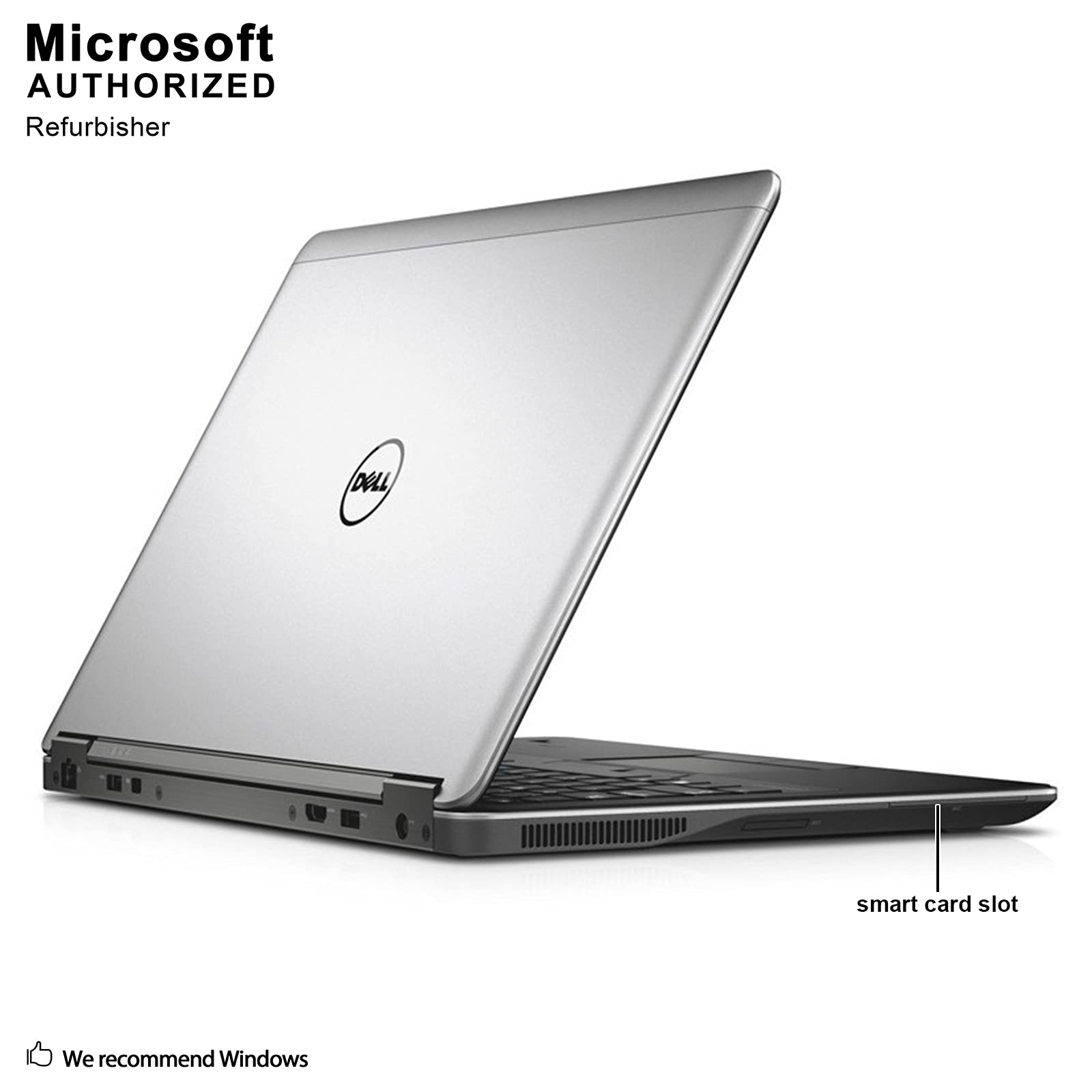 Dell Latitude E7440 14.1” HD Flagship Ultrabook PC, Intel Core i5-4300U 1.9GHz, 8GB DDR3 RAM, 256GB SSD, Bluetooth, Webcam, Windows 10 Professional (Renewed)
