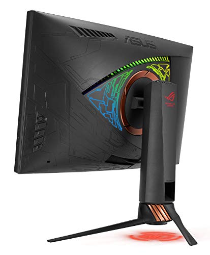 ASUS ROG Swift PG27VQ 27” 1440p 1ms 165Hz DP HDMI G-SYNC Aura Sync Curved Gaming Monitor with Eye Care (Renewed)