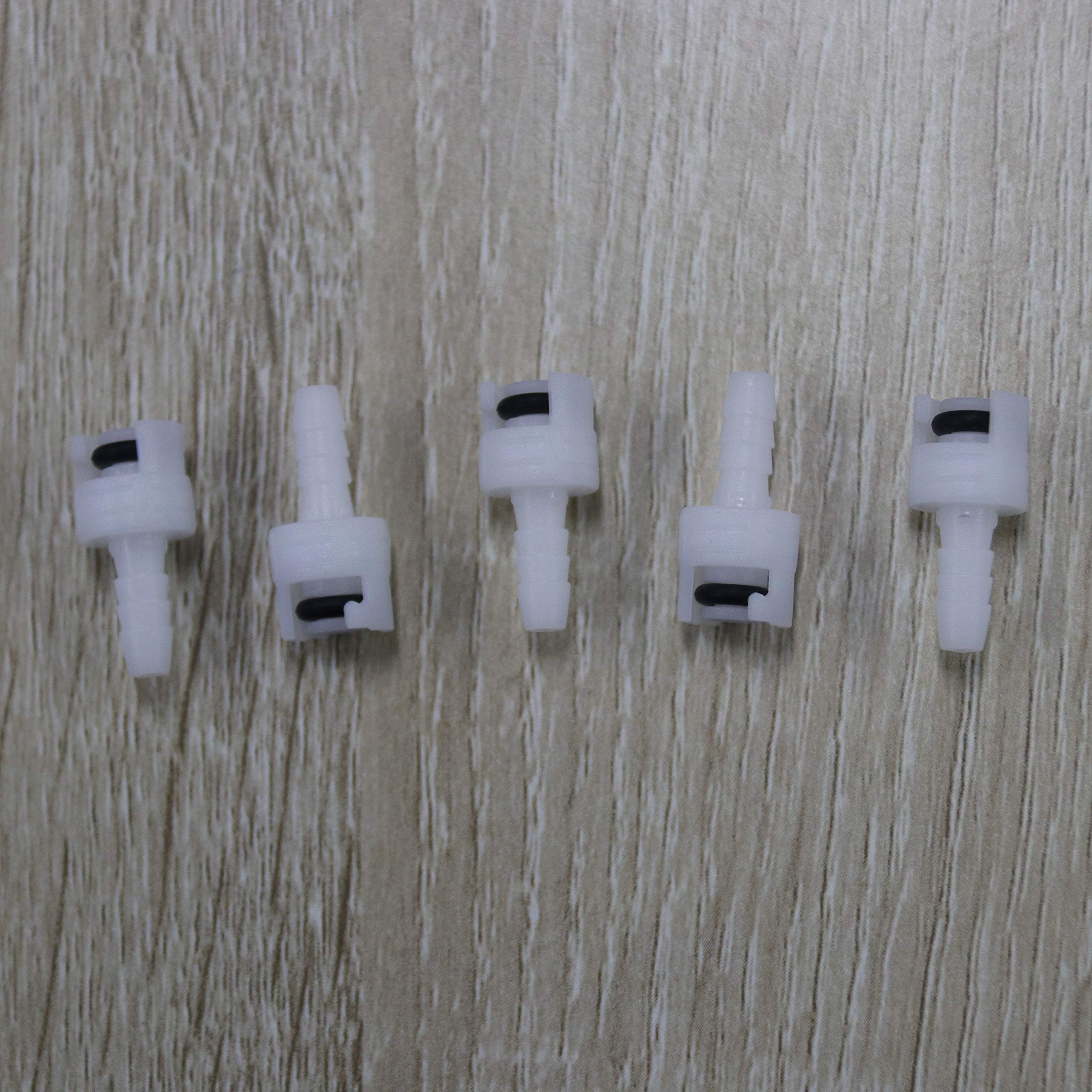 NIPB Cuff Connector 330091 Compatible with AMC Dinamap Welch Allyn Adapter Hose 5 Pieces