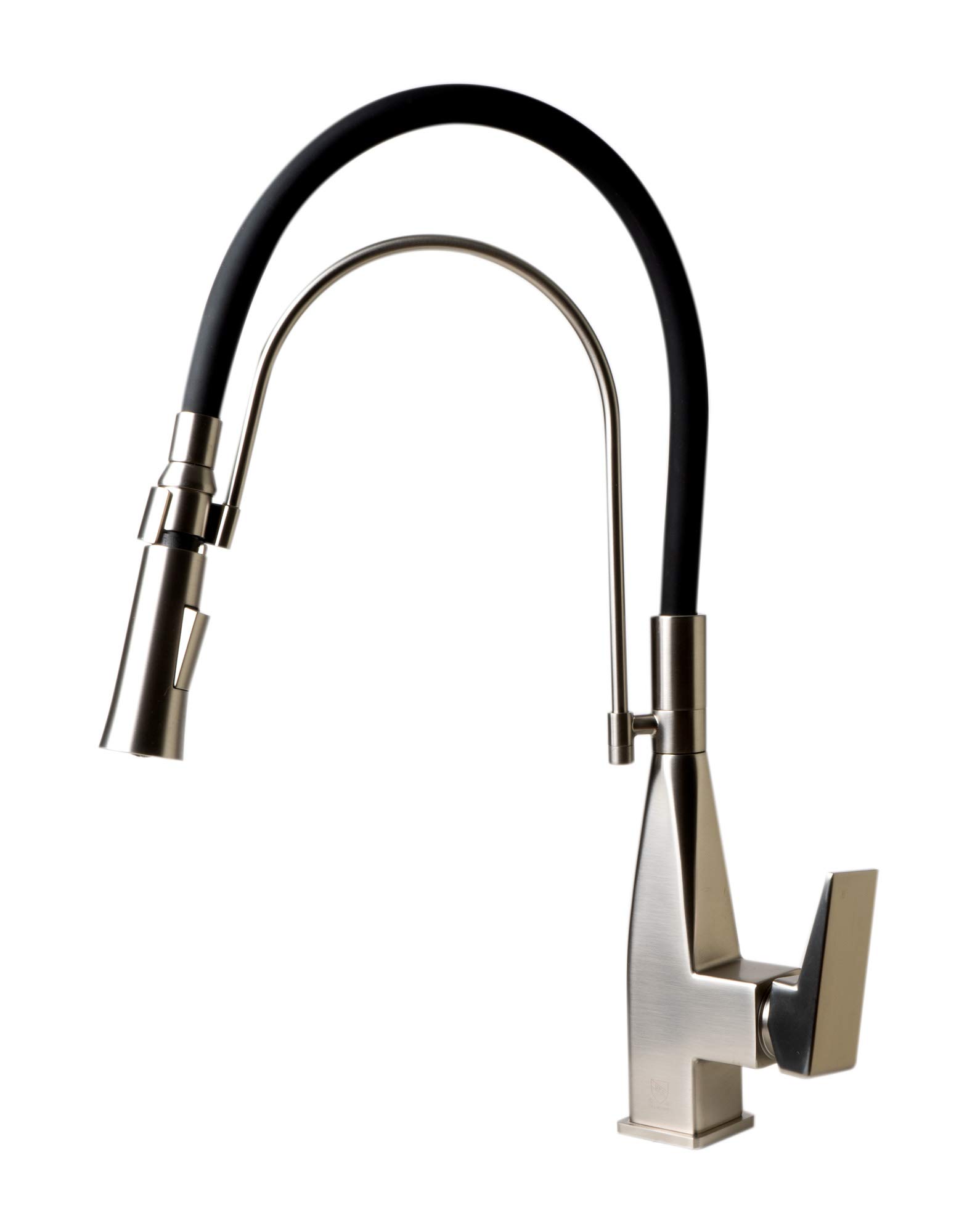 ALFI brand ABKF3023-BN Kitchen Faucet, 20.5"H, Brushed Nickel
