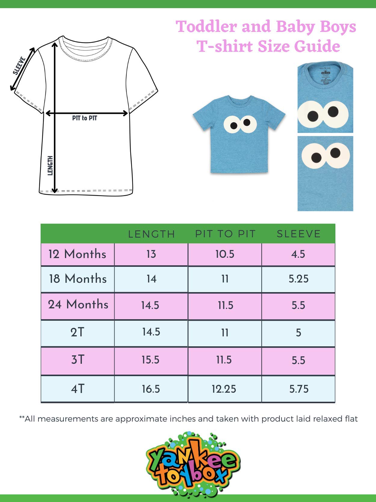 Isaac Mizrahi Loves Sesame Street Cookie Monster Toddler Baby Short Sleeve Tee (3T, Blue)