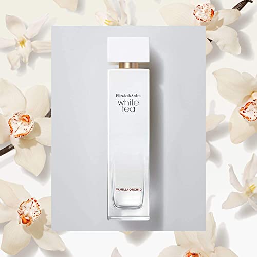 Elizabeth Arden White Tea Eau De Toilette Spray Perfume for Women, Vanilla Orchid, 1.7 Oz.