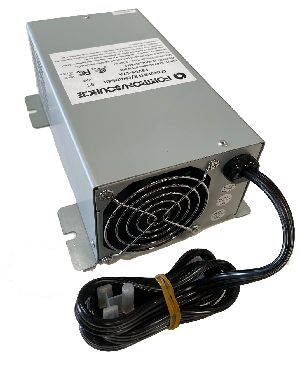 Fortron Source 45Amp RV Converter Charger SRV Series 45A Recreational Vehicle Power Supply AC-DC Converts 120VAC to 13.75VDC FSV45-12A