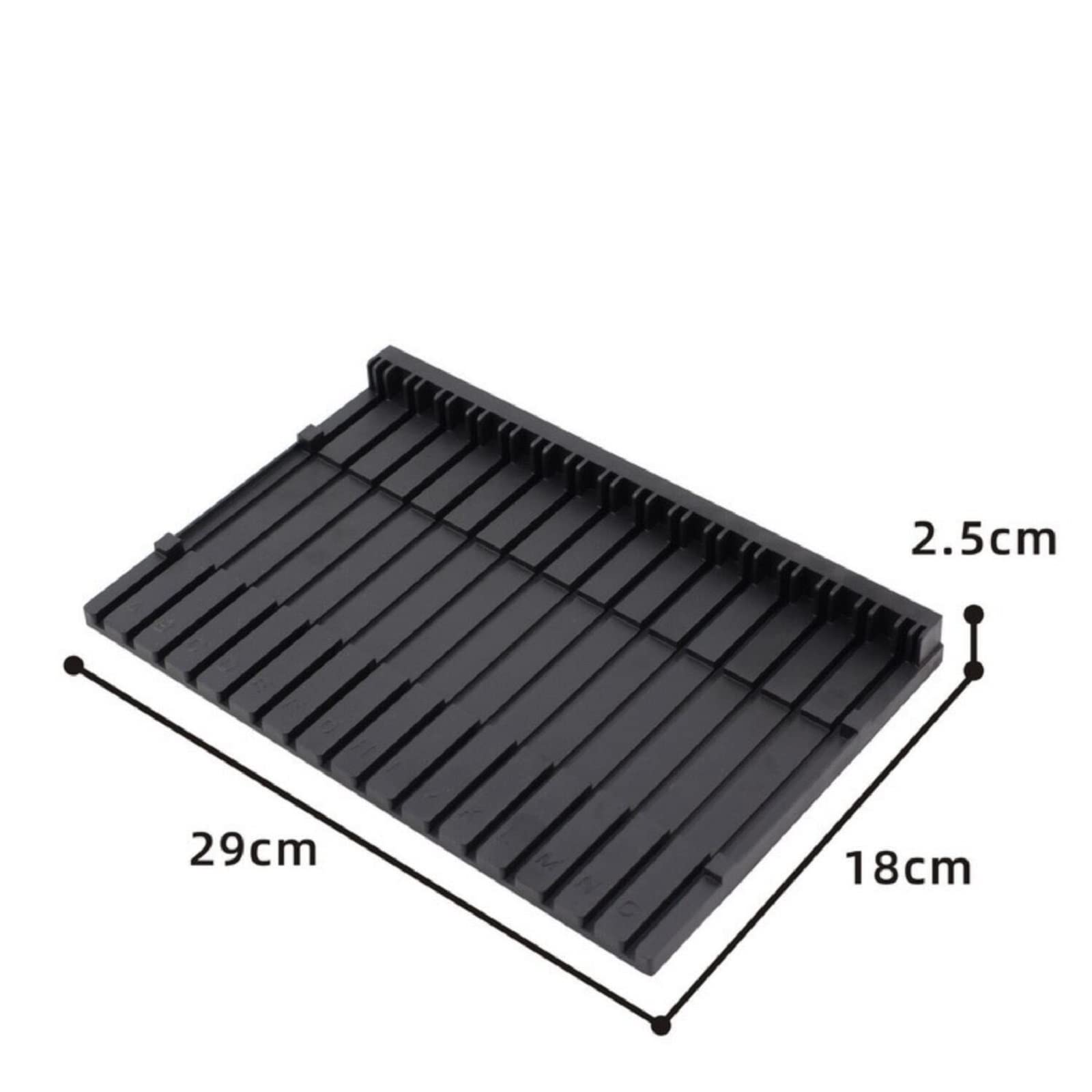 volunt Plastic Parts Shelf,Model Shelf,Placing Rack,Plastic Tool Drawer Storage Container Storage Box, Suitable for Gundam DIY Model Making Accessories of Model Action Figures (1pcs)