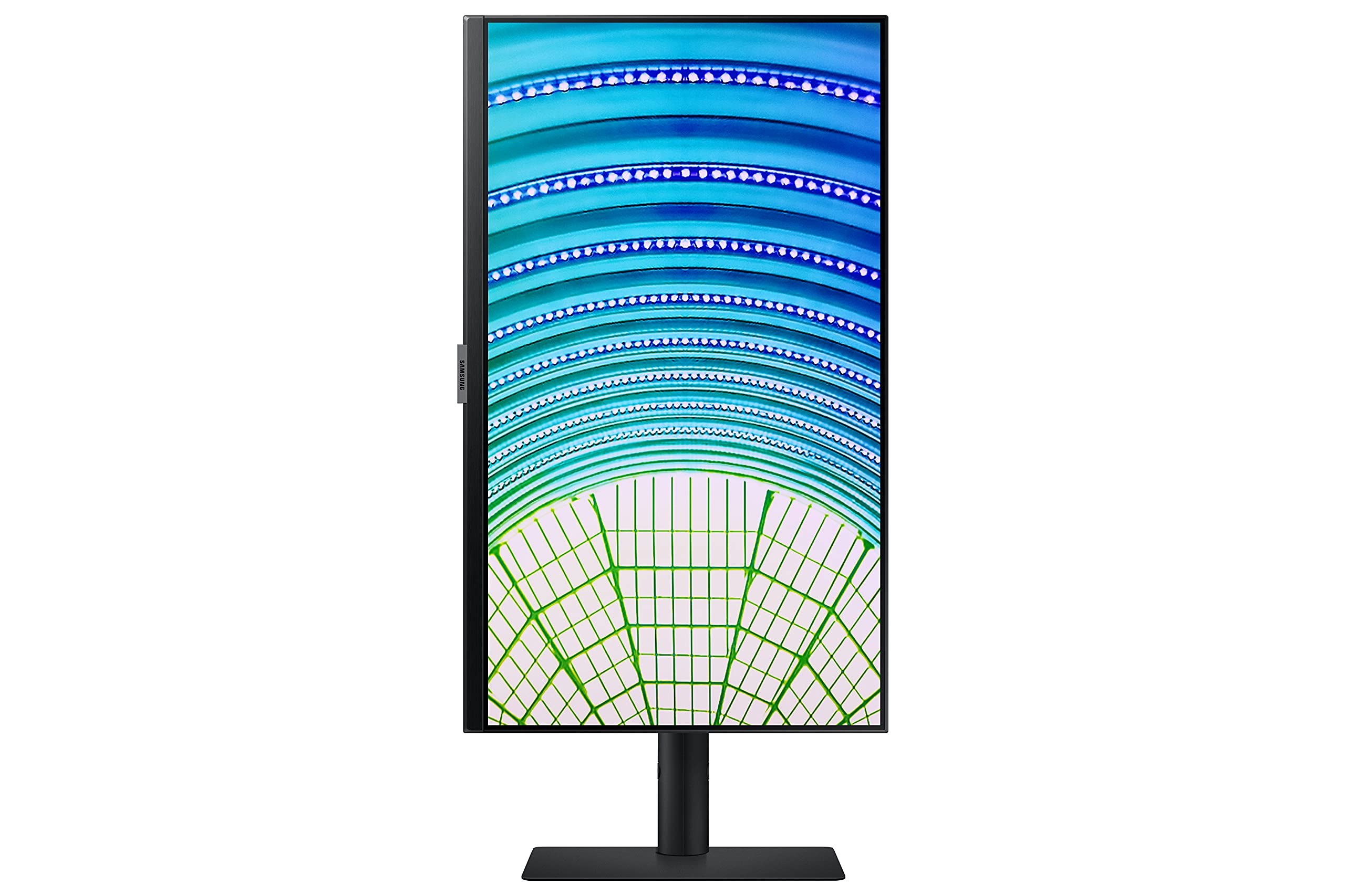 SAMSUNG S60UA Series 24 Inch QHD 2540x1440 Computer Monitor, IPS 75 Hz HDR10 USB-C, DP Daisy Chain, HDMI, USB 3.0 Hub 3-Yr WRNTY (LS24A600UCNXGO)