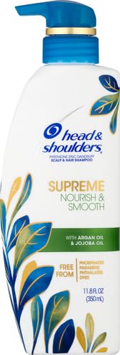 Head & Shoulders Supreme Nourish & Smooth Hair & Scalp Shampoo, 11.8 Fl Oz