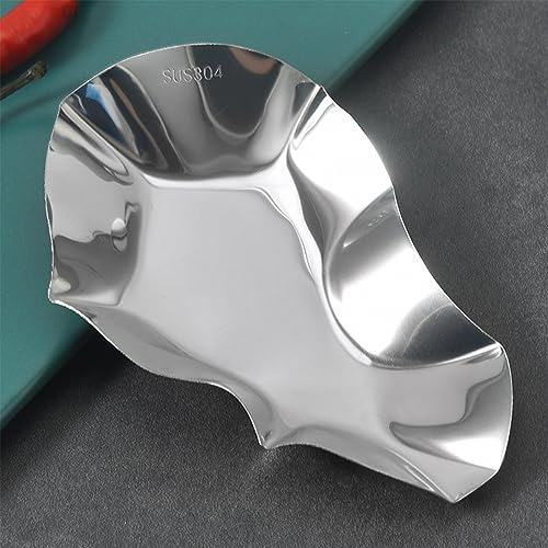 Blavna Stainless Steel Grillable Oyster Shells, Reusable Clam Shells Scallop Shells, Large Oyster Grilling Shell Pan for Baking Oyster, Clam, Scallop, Shrimp, Crab Cakes, Eggs, Appetizers, Seafood