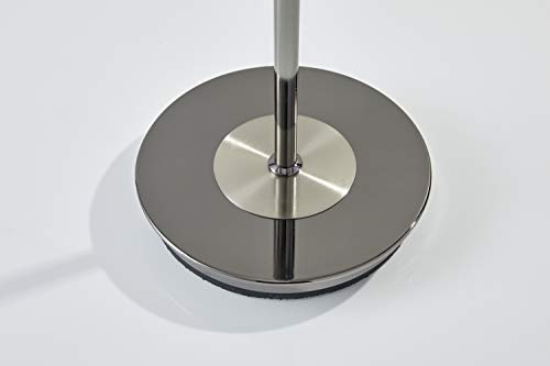 Adesso Home 5120-01 Transitional Two Light Floor Lamp from Metropolis Collection Finish, Black Nickel