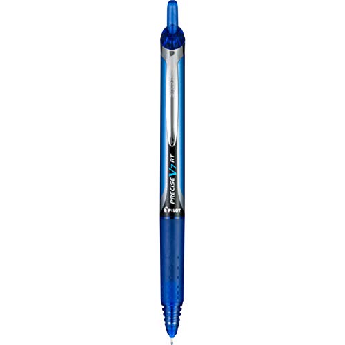 PILOT Precise V7 RT Refillable & Retractable Liquid Ink Rolling Ball Pens, Fine Point (0.7mm) Blue, 14-Pack (15196)