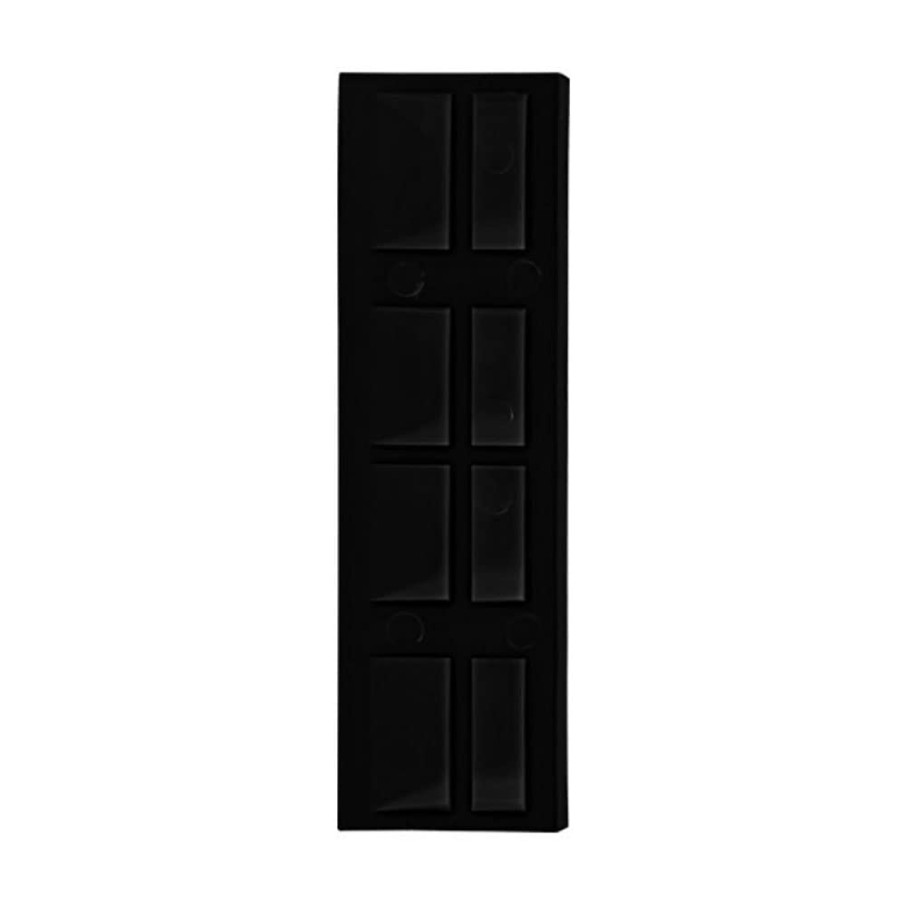 Odashen Threshold Bars Climbing Mat Step Ramp Strip Kits for Ecovacs, for Xiaomi Roborock Vacuum Cleaner Replacement Parts (Black)