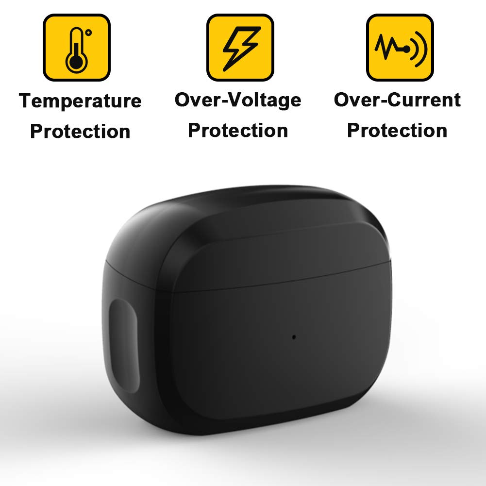 leChivée Replacement Charging Case Compatible with Jabra Elite Active 65t and Jabra Elite 65t, Earbuds Protective Substitute Cover with Built-in Battery (Charger Case Only, Earbuds not Included)
