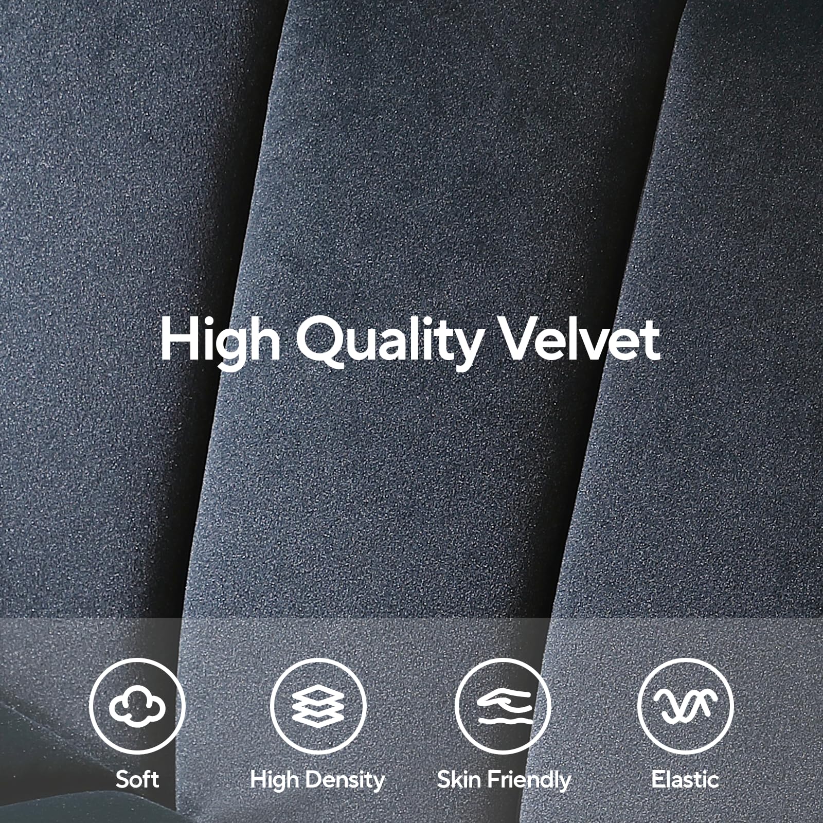 Alberobelo Velvet Couch with Extra Deep Seats, 3 Seater Sofa, Futon Couch, Sleeper Sofa, Office Couch, Mid Century Modern Couch for Living Room, Office, Bedroom
