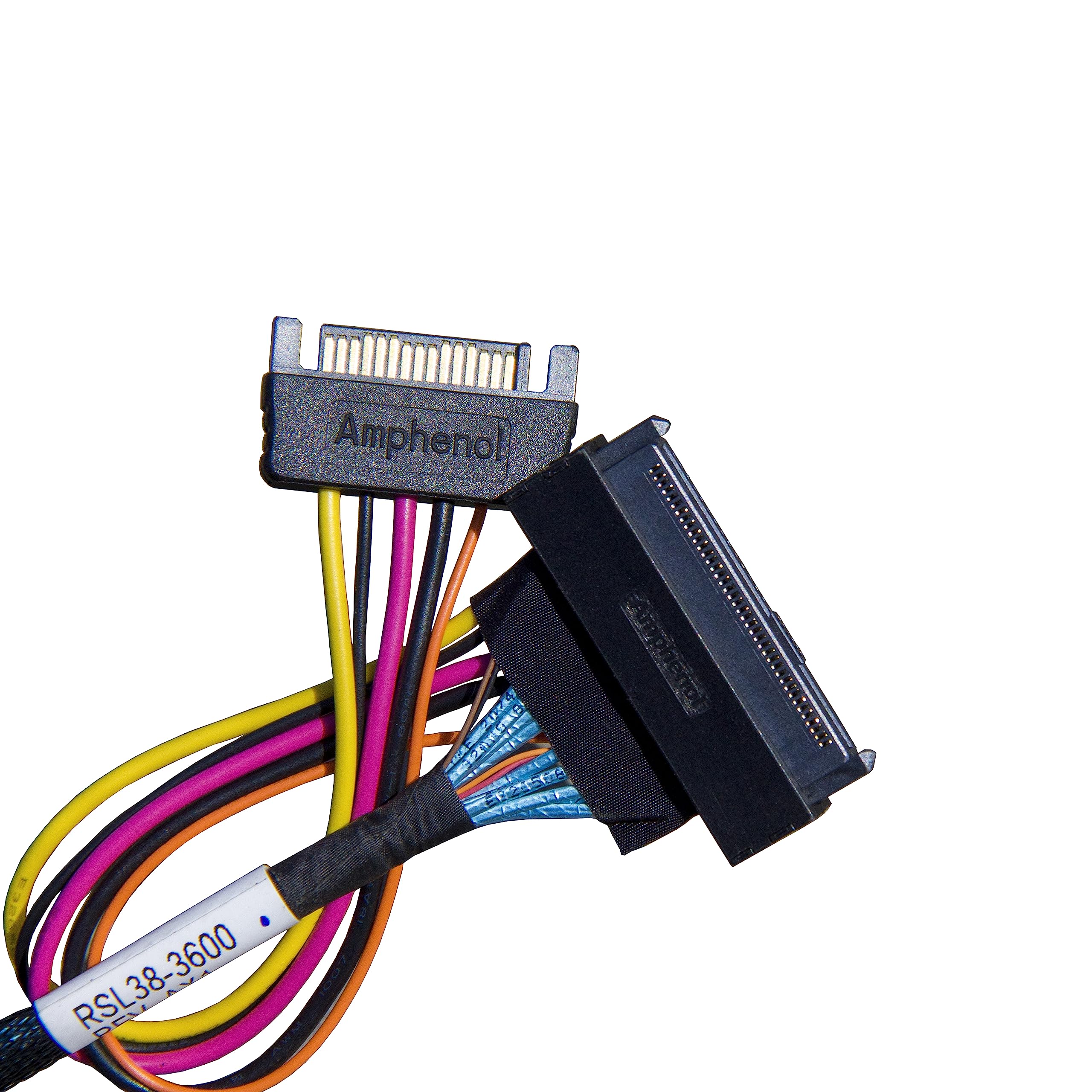 Dilinker 𝐃𝐢𝐋𝐢𝐧𝐤𝐞𝐫 50CM HD Mini-SAS(SFF-8643) to U.2 (SFF-8639) NVMe SSD Cable