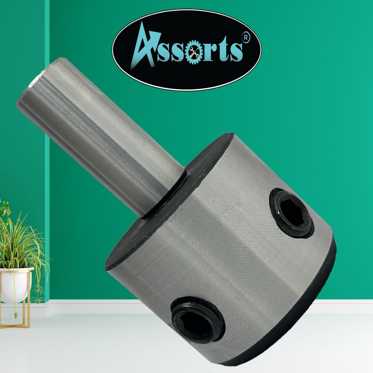 Annular Cutter 1/2" Shank Tool Steel Holder (Hard & Ground) with Lock Screw- Accepts/Suit 19 mm Shank rota broaches
